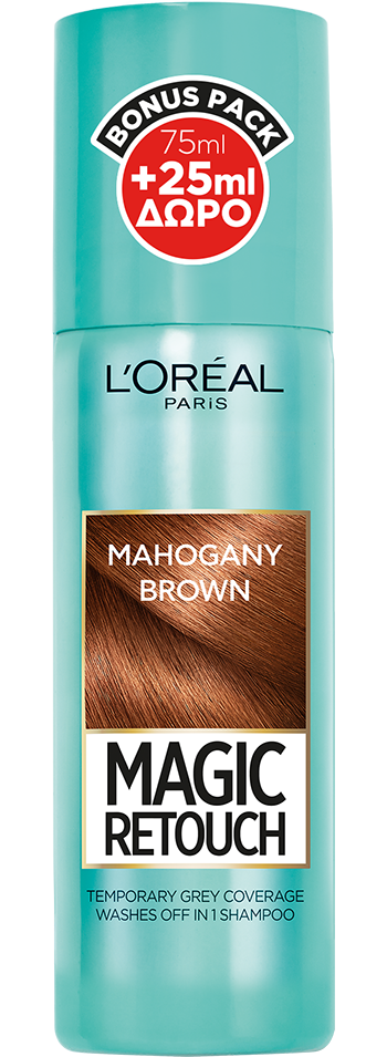 Magic Retouch Spray Κάλυψης Λευκών Ριζών 6 Ακαζού